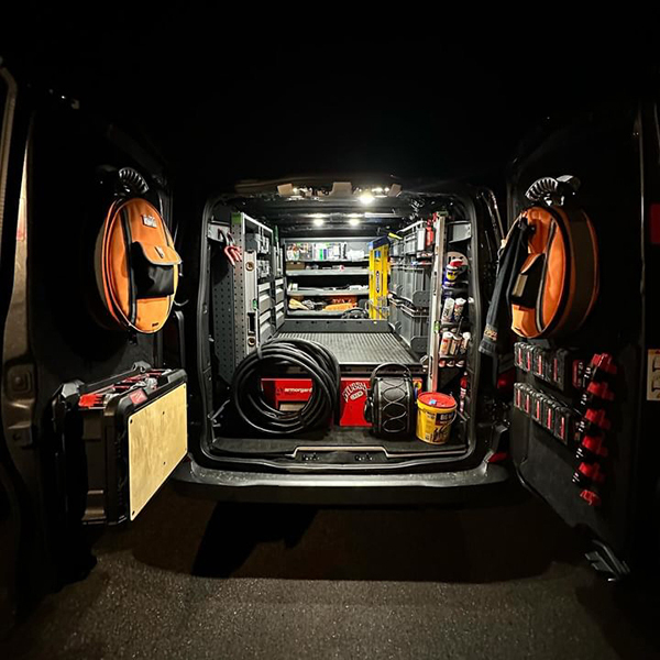 New Transit Custom Van Racking Ideas | bott Smartvan