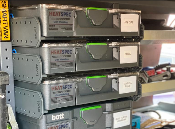 Configure Custom Van Racking For Your Tools | bott Smartvan