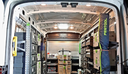 Van Racking For Painters & Decorators - Case Study | bott Smartvan