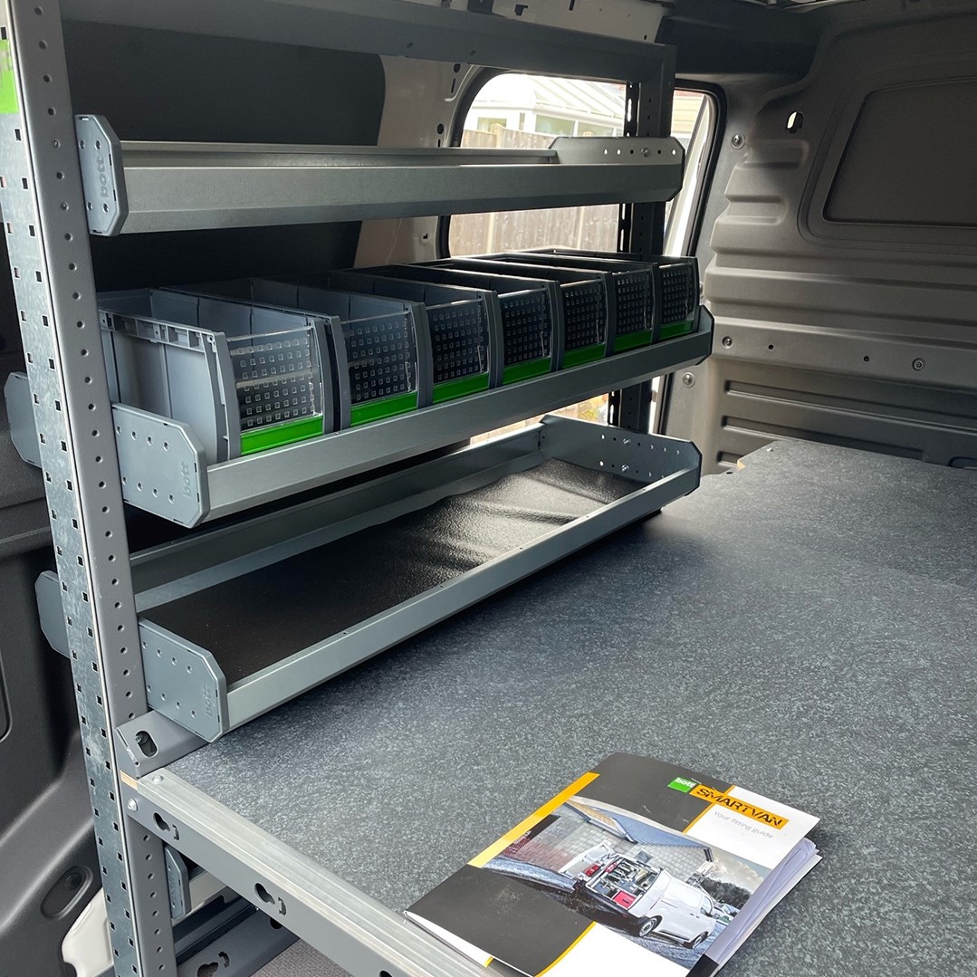 Van Racking Systems For Electrical Contractors - Case Study | bott Smartvan