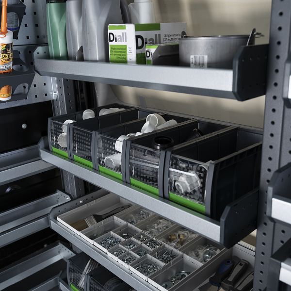 Van Storage Boxes - Smart Organisation Tips | bott Smartvan