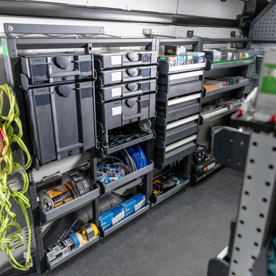 Van Racking & Storage Solutions for Professionals | bott Smartvan
